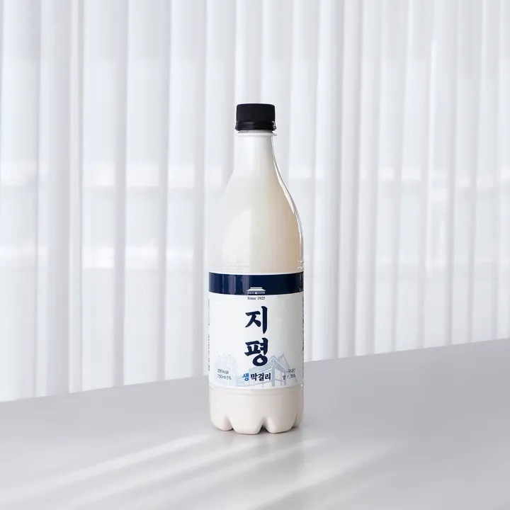 [JIPYEONG] Korean Draft Rice Makgeolli (ABV 5%) 750ml | Shopee Singapore