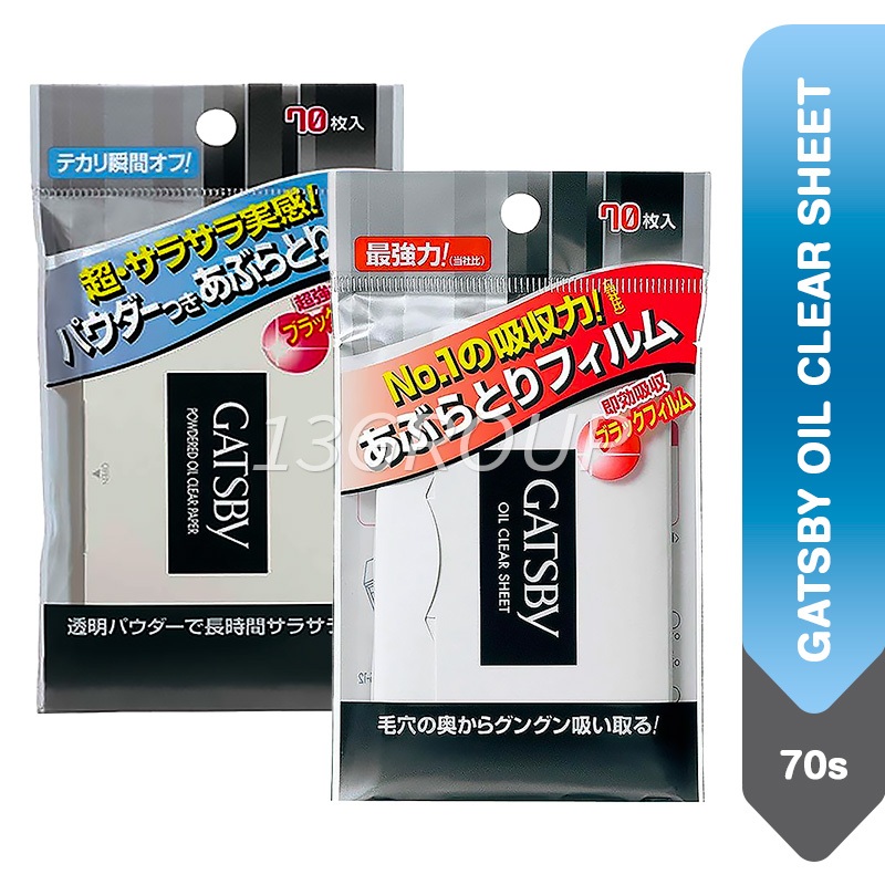 gatsby oil clear sheet _ gatsby あぶらとり紙 フィルム – GQKWS