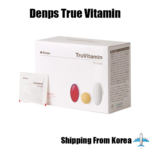 [Denps] True Vitamin 72g(1440mg*50P) / 30P Denmark Multi Vitamin / Well ...