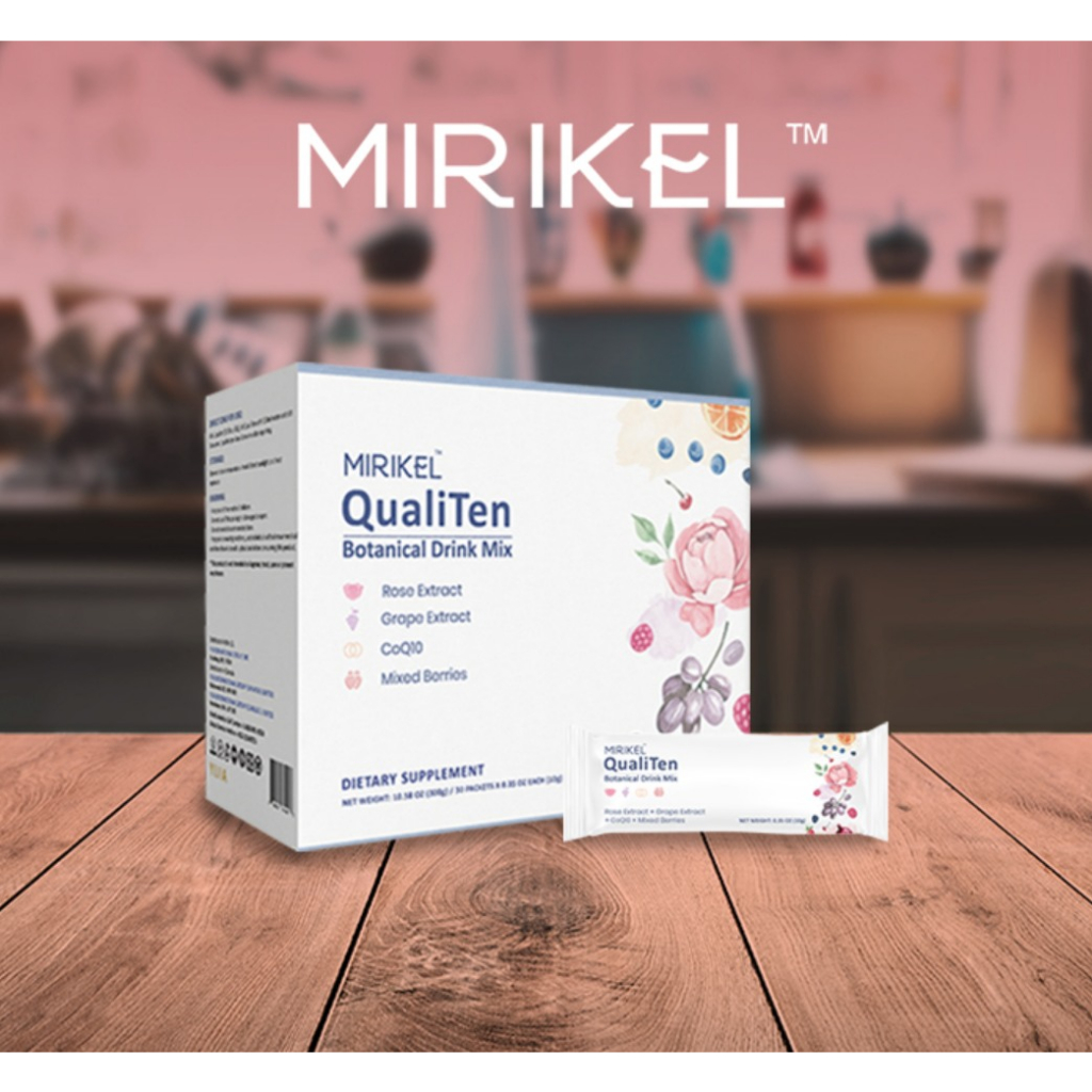 3 boxes Mirikel QualiTen (辅酶 Coenzyme Q10)-Botanical Drink Supplement ...