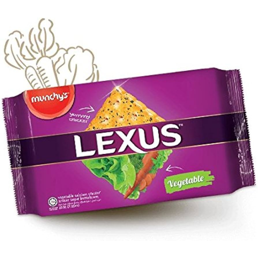Munchy's Lexus Vegetable Calcium Crackers 200g | Shopee Singapore