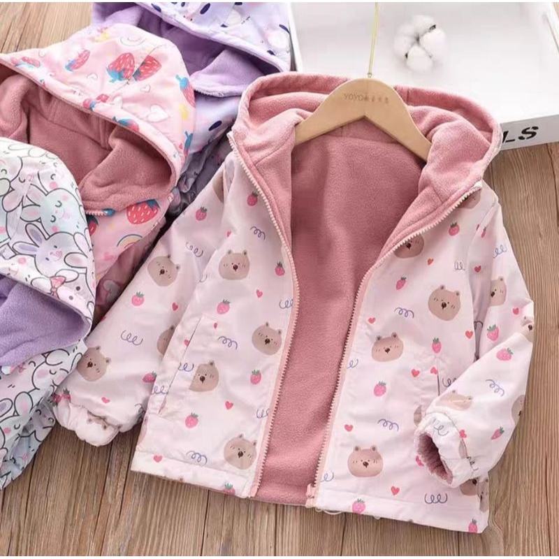Reversible Kids Winter Jacket (SG in-stock) | Shopee Singapore