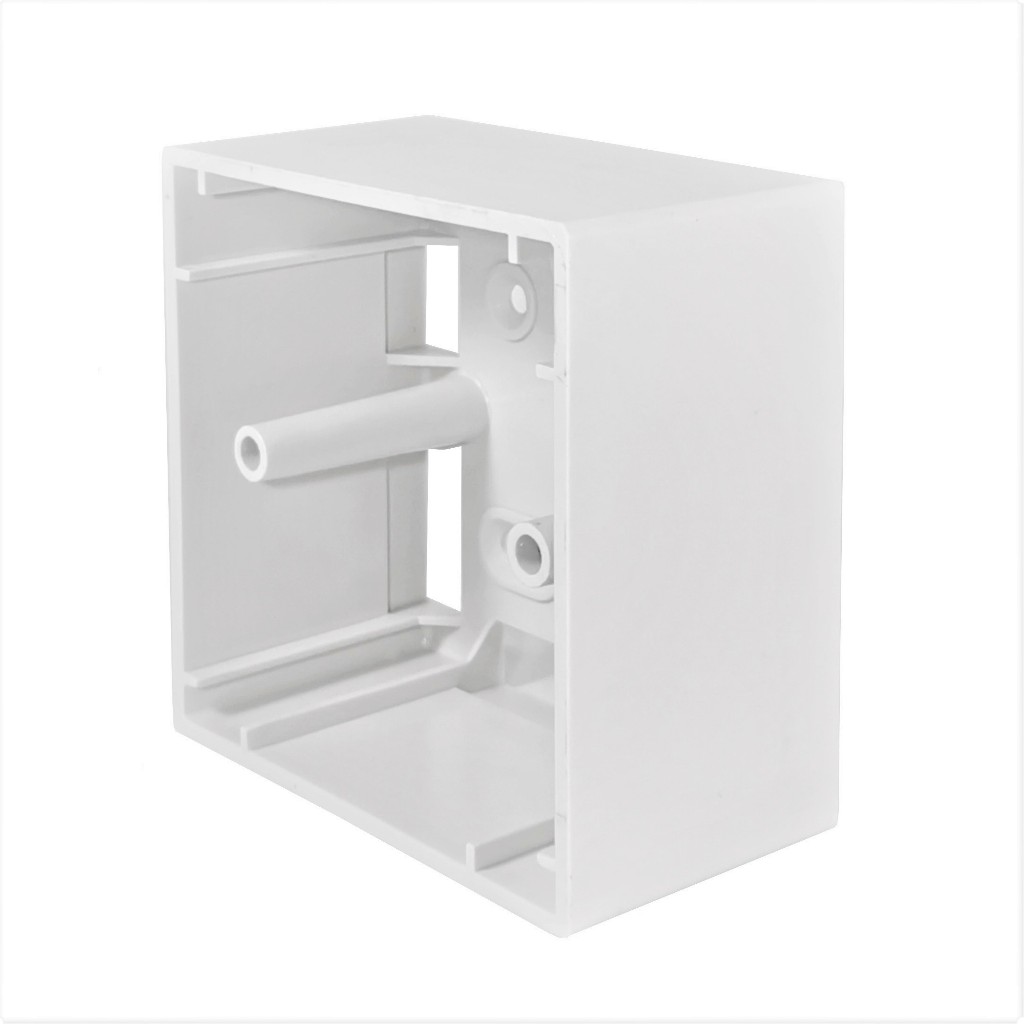ATZ Wall Plate (1 Port/2 Port/4 Port), Keystone White (86 x 86), RJ45 ...
