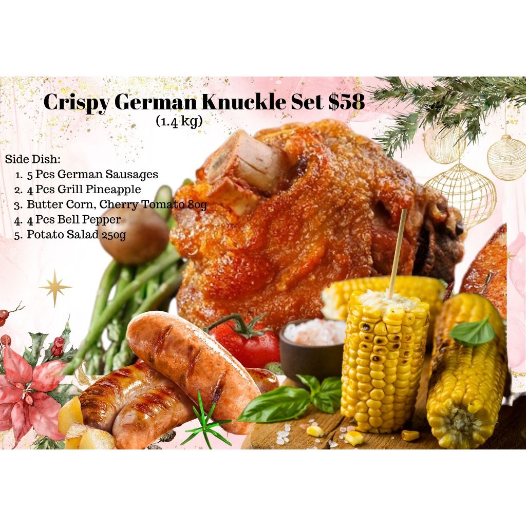 Crispy German Pork Knuckle Set | Shopee Singapore