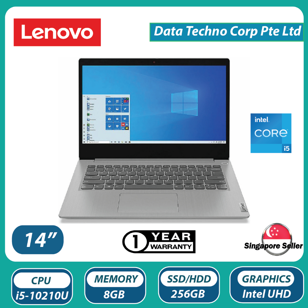 Lenovo 81WA Intel Core i5-10210U 10TH GEN,14 INCH , Intel UHD Graphics ...