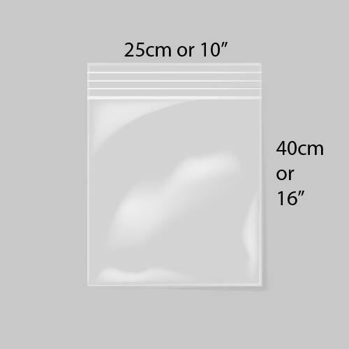 [WHOLESALE] Ready Stock Transparent Zip Lock / Zip Bag BIG 100 pcs ...