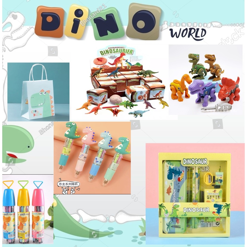 Kid Party Pack Dinosaur Theme Goodie Bag Birthday Party Dino | Shopee ...