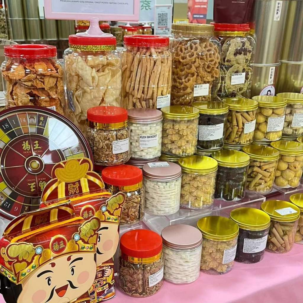 晶晶CNY cookies-Buy any 5 free 1 kuih Bangkit | Shopee Singapore