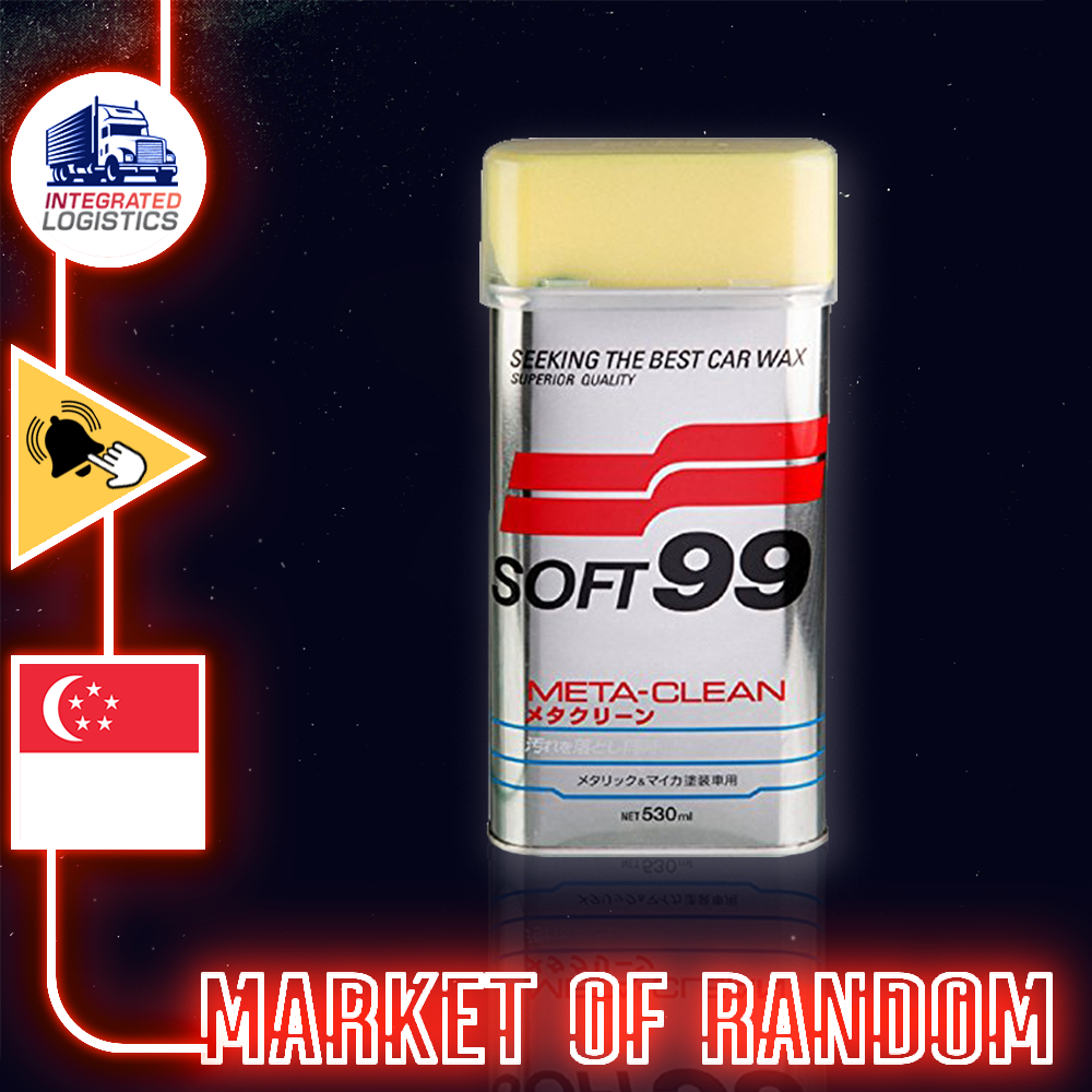 🇯🇵JAPAN IMPORTS🇸🇬 Soft99 Meta-Clean Wax 530ml For Cars & Motorcycles ...