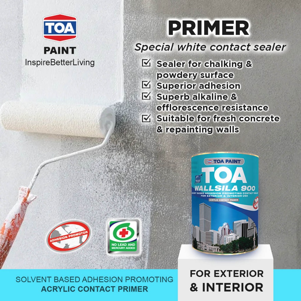 [SG STOCK] Solvent Based Adhesion Promoting Acrylic Contact Primer 5 ...