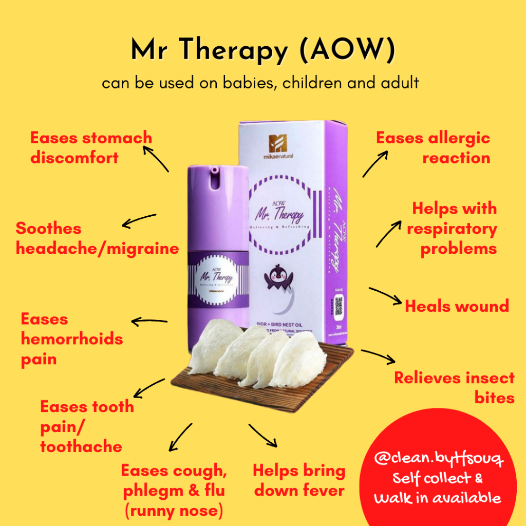 SG STOCK| MIKAE Mr Therapy Aromatherapy Oil Waleet AOW & Mr Cool Roll ...
