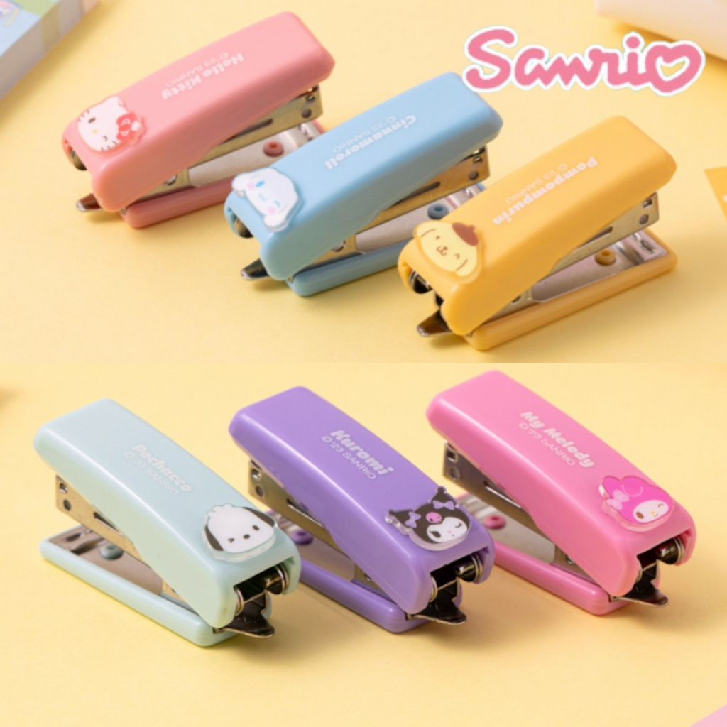 [Sanrio] Mini Stapler Staples Paper Binder Stationery Office Binding ...