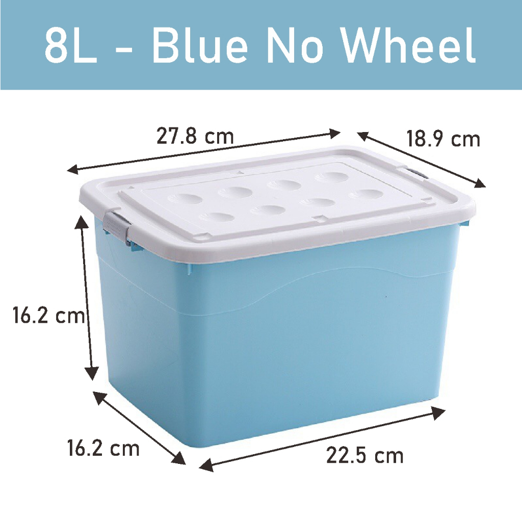 🇸🇬Koala Home🔥Storage Box / Plastic Stackable Container Large Capacity ...