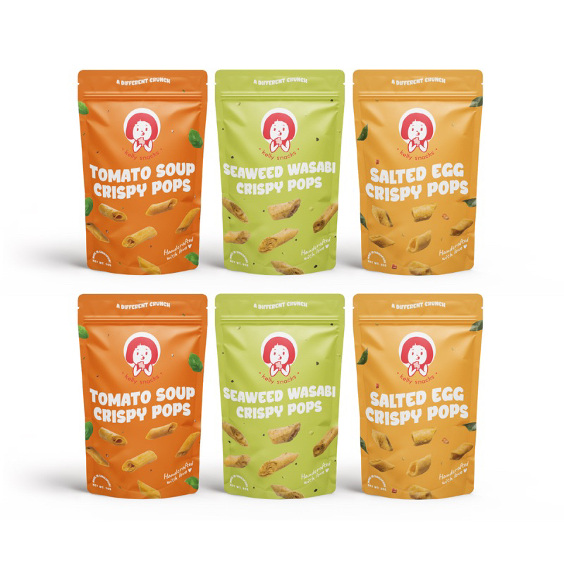 [Bundle of 6] Kelly Snacks Crispy Pops Party | Shopee Singapore