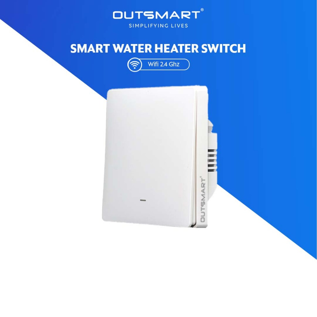 🇸🇬 OUTSMART Wifi Zigbee 40A Smart Water Heater Switch Boiler Neutral ...