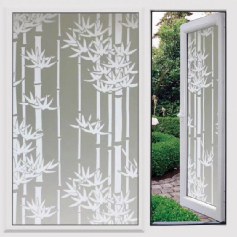 60cmx3m Bamboo Window Privacy Window Decal Window Stickers Self ...