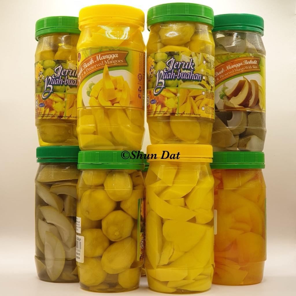 Preserved Mango/Papaya/Balonglong (Kedondong)/Nutmeg/Guava/Garlic ...