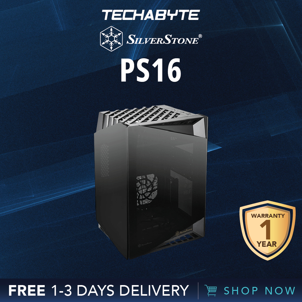 SilverStone LD03B | Tinted Tempered Glass Mini-ITX/Mini-DTX Casing ...