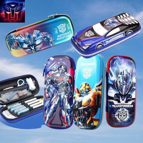 Transformers Pencil Case Boys Spiderm@n ironman Stationery Box Boys ...