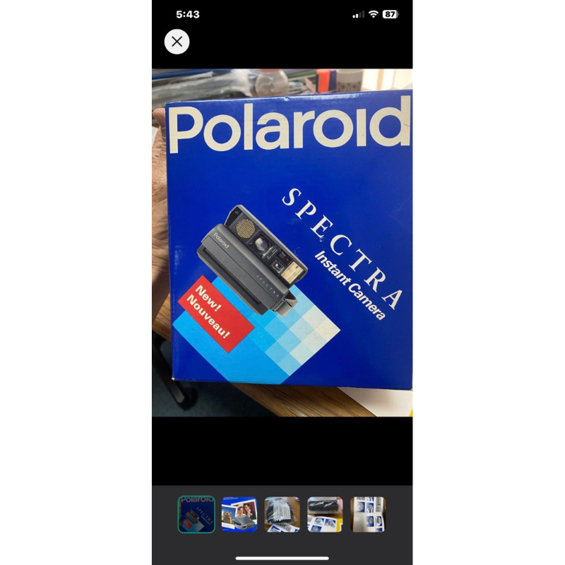 Polaroid Spectra camera | Shopee Singapore