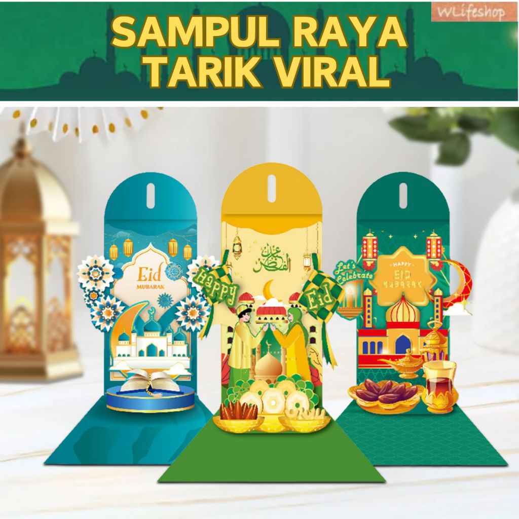 Sampul Duit Raya Tarik Viral 2025 Sampul Raya Hari Raya Untuk Mak Ayah ...