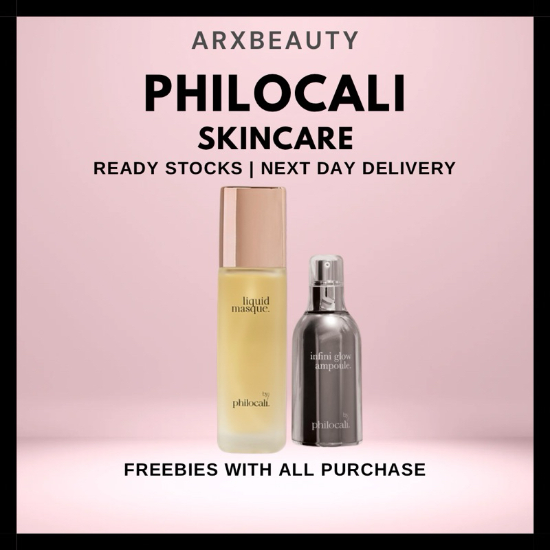 Philocali infini glow ampoule & liquid masque | Shopee Singapore