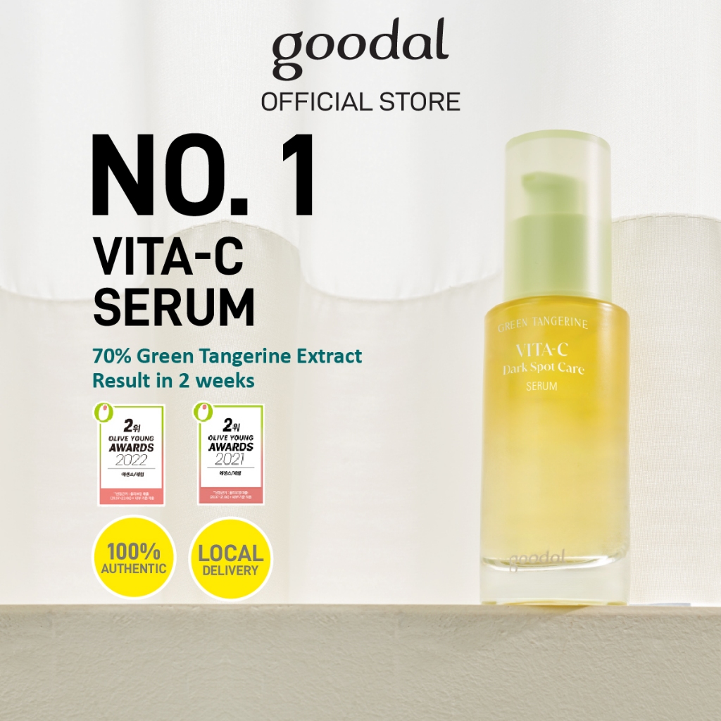 [GOODAL] Green Tangerine Vita C Dark Spot Care Serum 40ml (Vitamin C ...