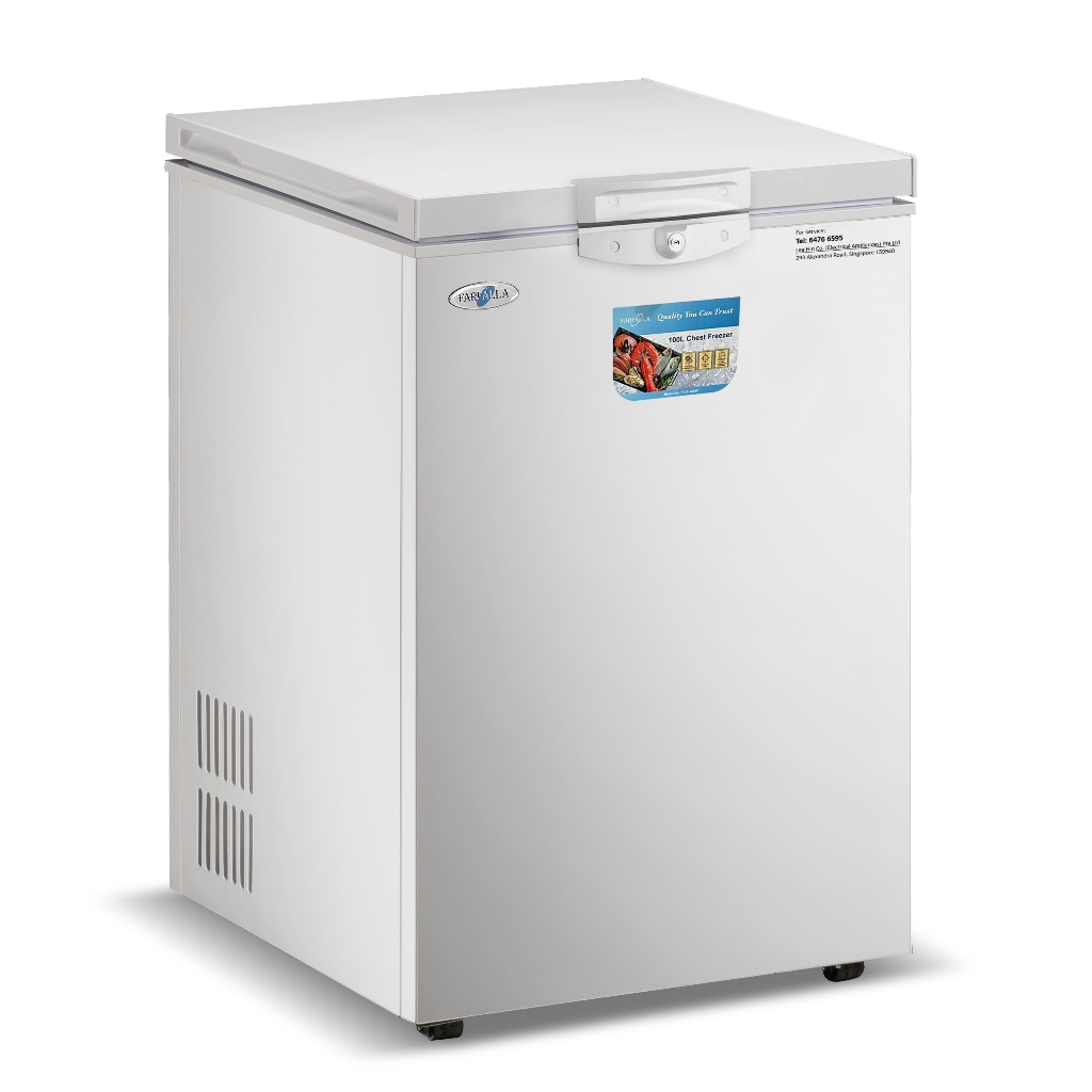 FARFALLA - 100L CHEST FREEZER/CHILLER, FCF-100W | Shopee Singapore