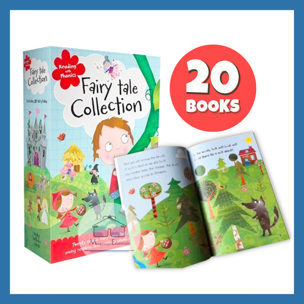 [SG STOCK] (20 Books) Reading with Phonics - Classic Fairy Tale Fairytale Children English Story ...