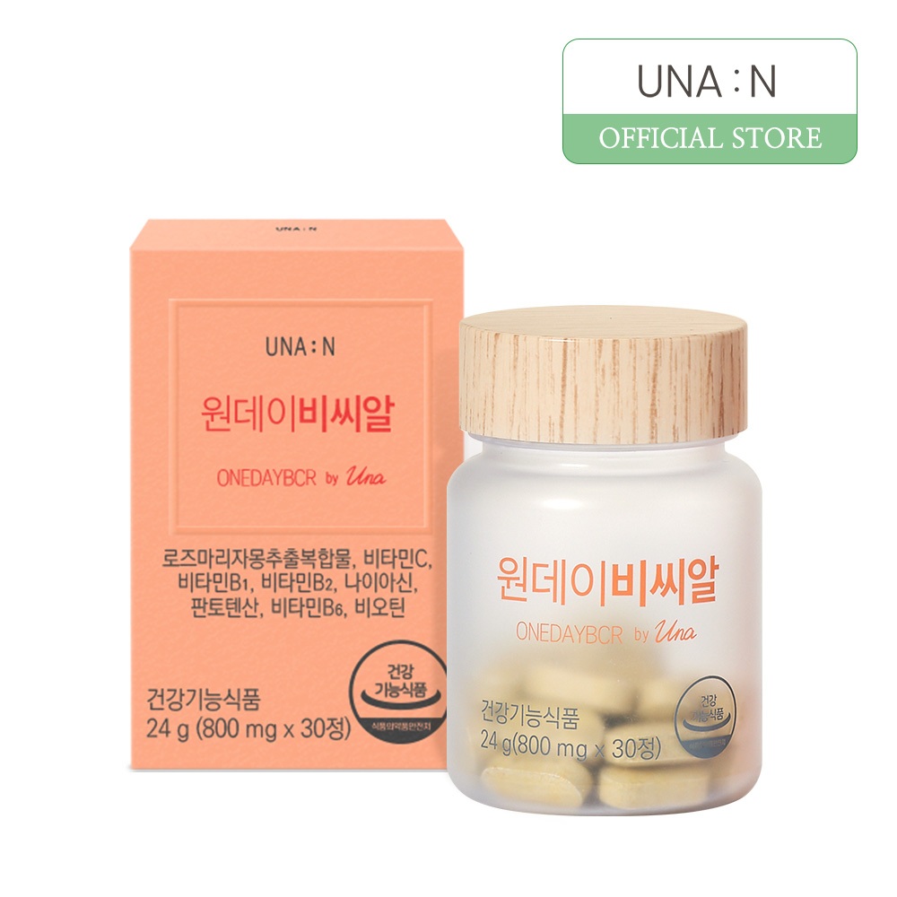 UNA:N Oneday BCR 1BOX Premium inner beauty skin health Vitamin Biotin ...