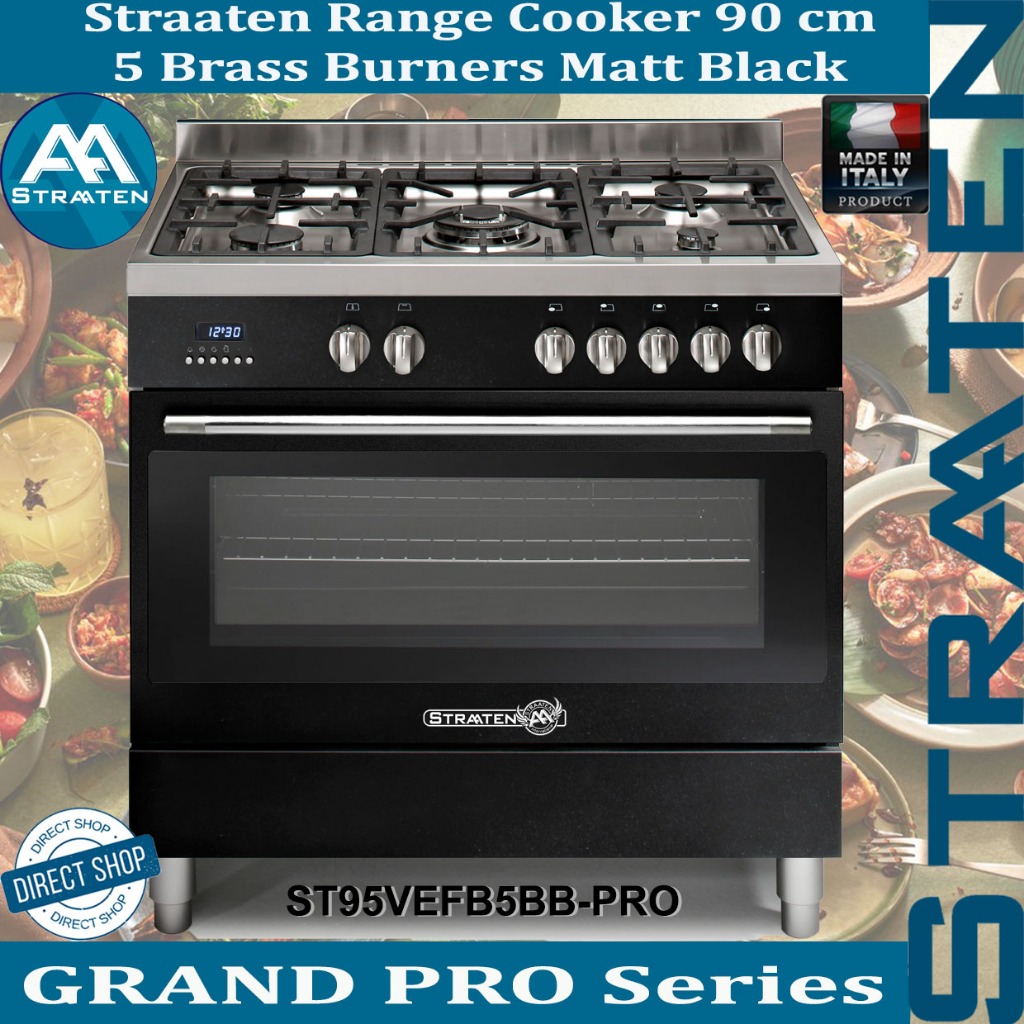 STRAATEN FREE STANDING RANGE COOKER 90 CM | Shopee Singapore