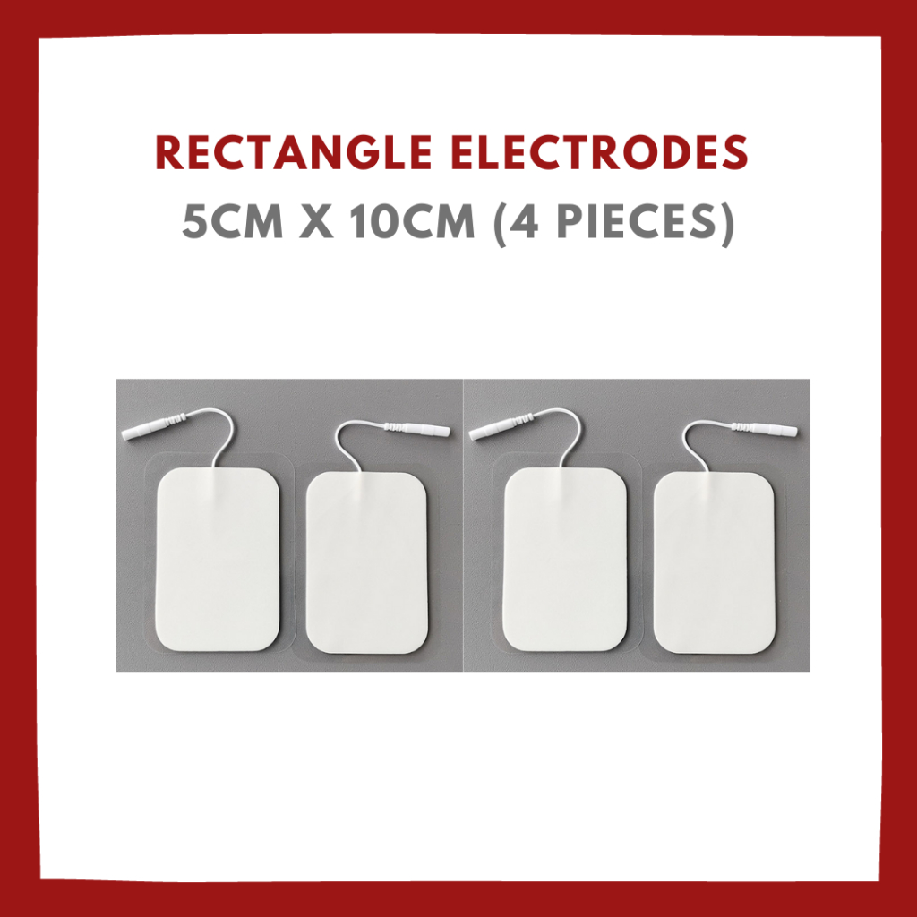 V2U Trode Physiotherapy Self-Adhesive Pads - Used for TENs, NMES and ...