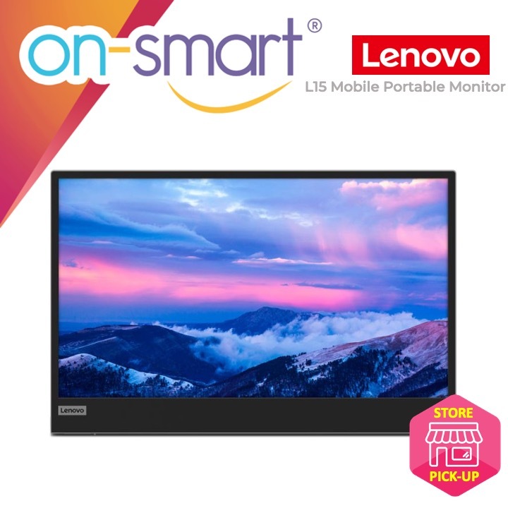 Lenovo L15 Mobile Portable Monitor | 15.6" FHD Display 60Hz | TÜV ...
