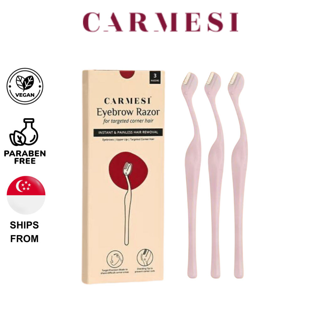 Carmesi Eyebrow Razor Women Corner Facial Face Hair Removal Shaver ...