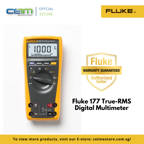 Fluke 177 True-RMS Digital Multimeter | Shopee Singapore