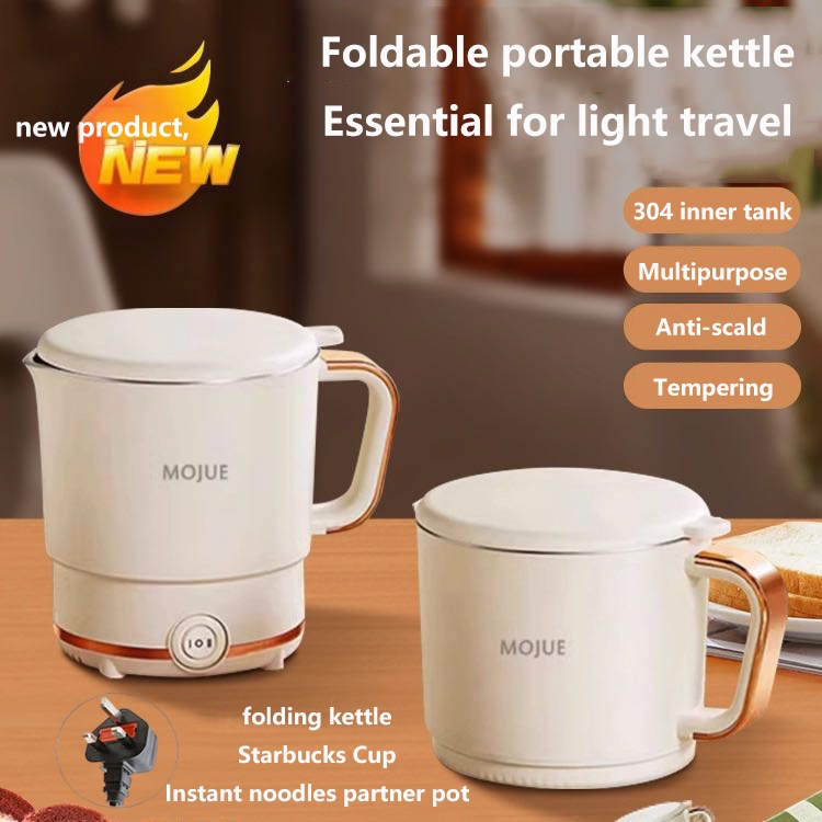 Folding Kettle 304 Stainless Steel Cup Kettle Pot Three-in-One Electric ...