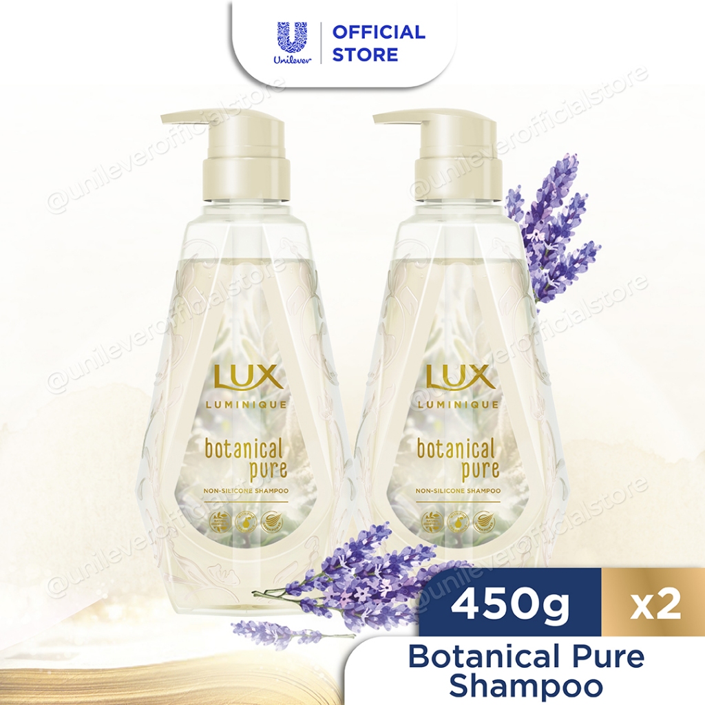 [Bundle of 2] Lux Luminique Non-Silicone Shampoo 450g | Shopee Singapore
