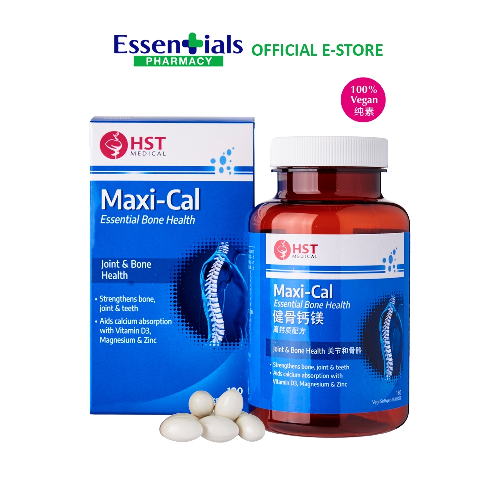 HST Medical® Maxi-Cal 健骨钙镁液体胶囊 - For Bones, Heart, Teeth | Shopee Singapore