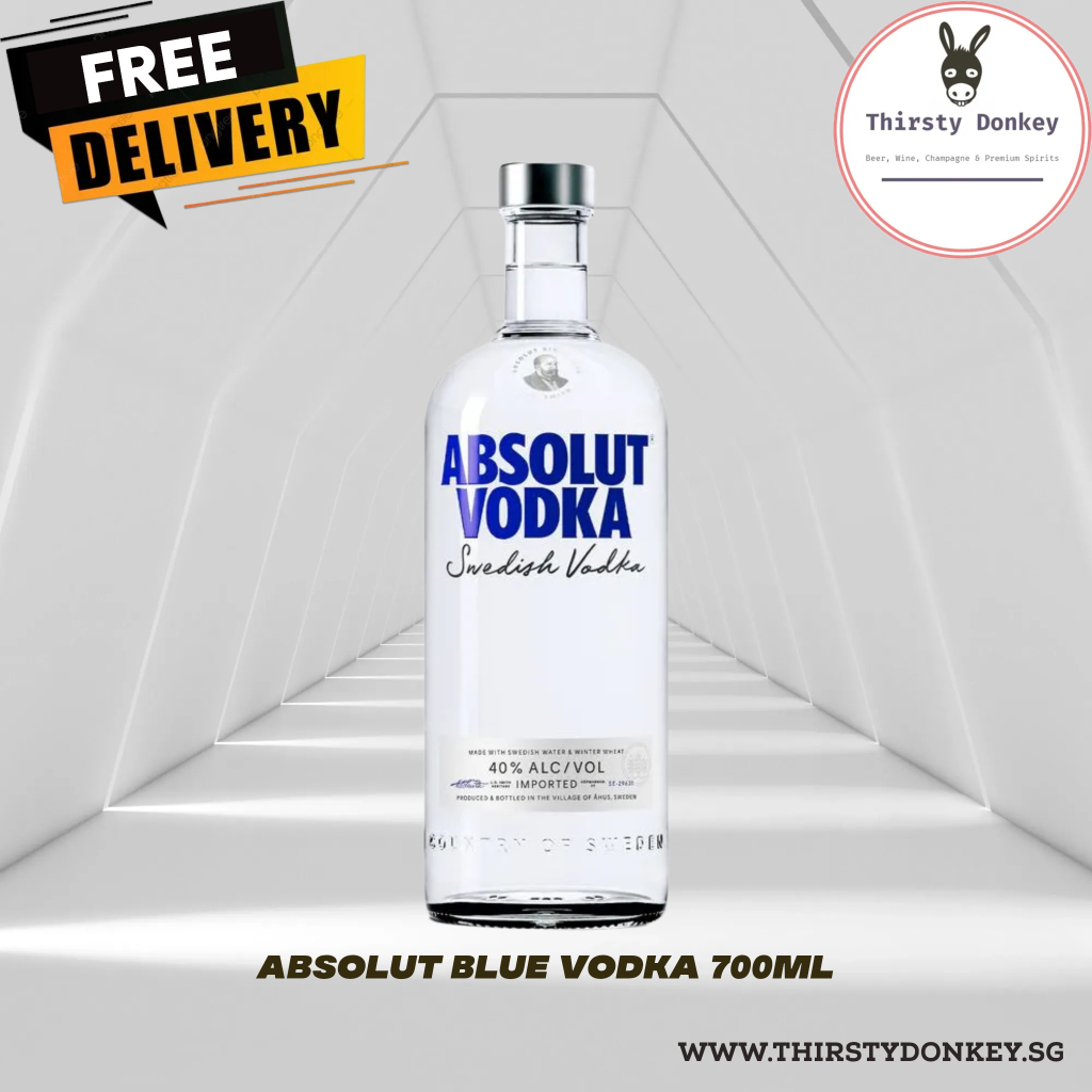 Absolut Blue Vodka 700ml | Shopee Singapore