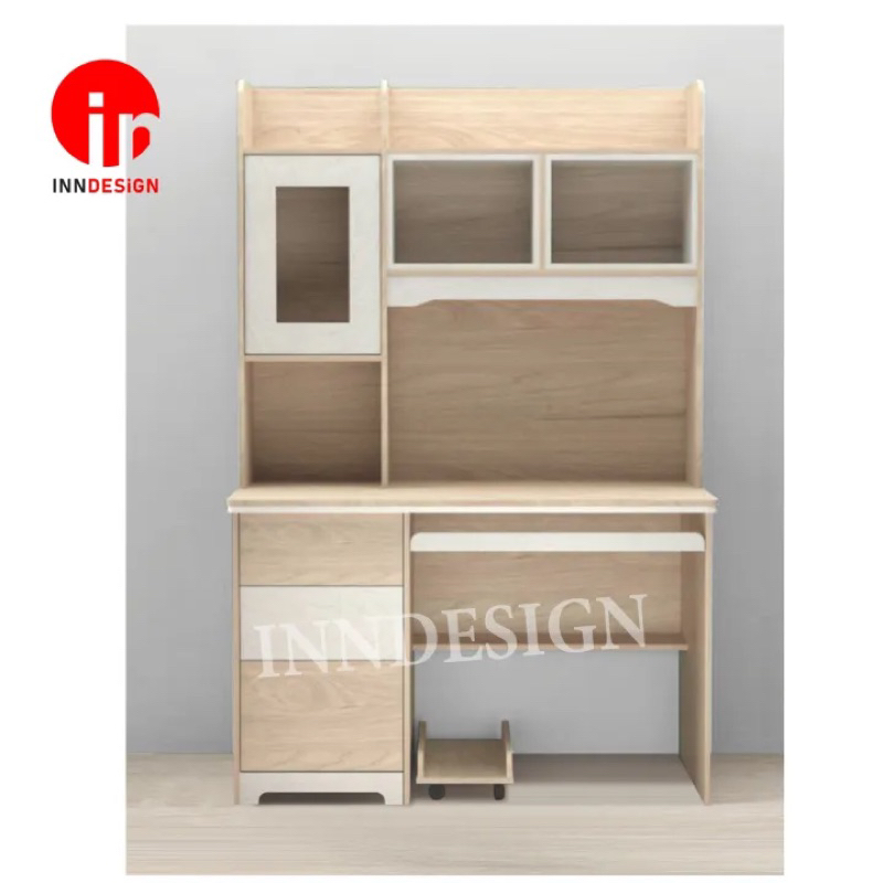 study table with top storage (free installation ) | Shopee Singapore