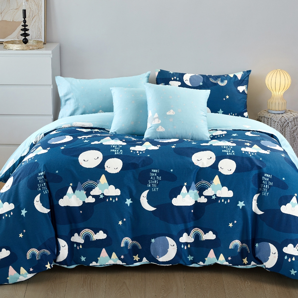 AKEMI 730TC Cotton Select Cheeky Cheeks To The Moon Bedding Sets ...