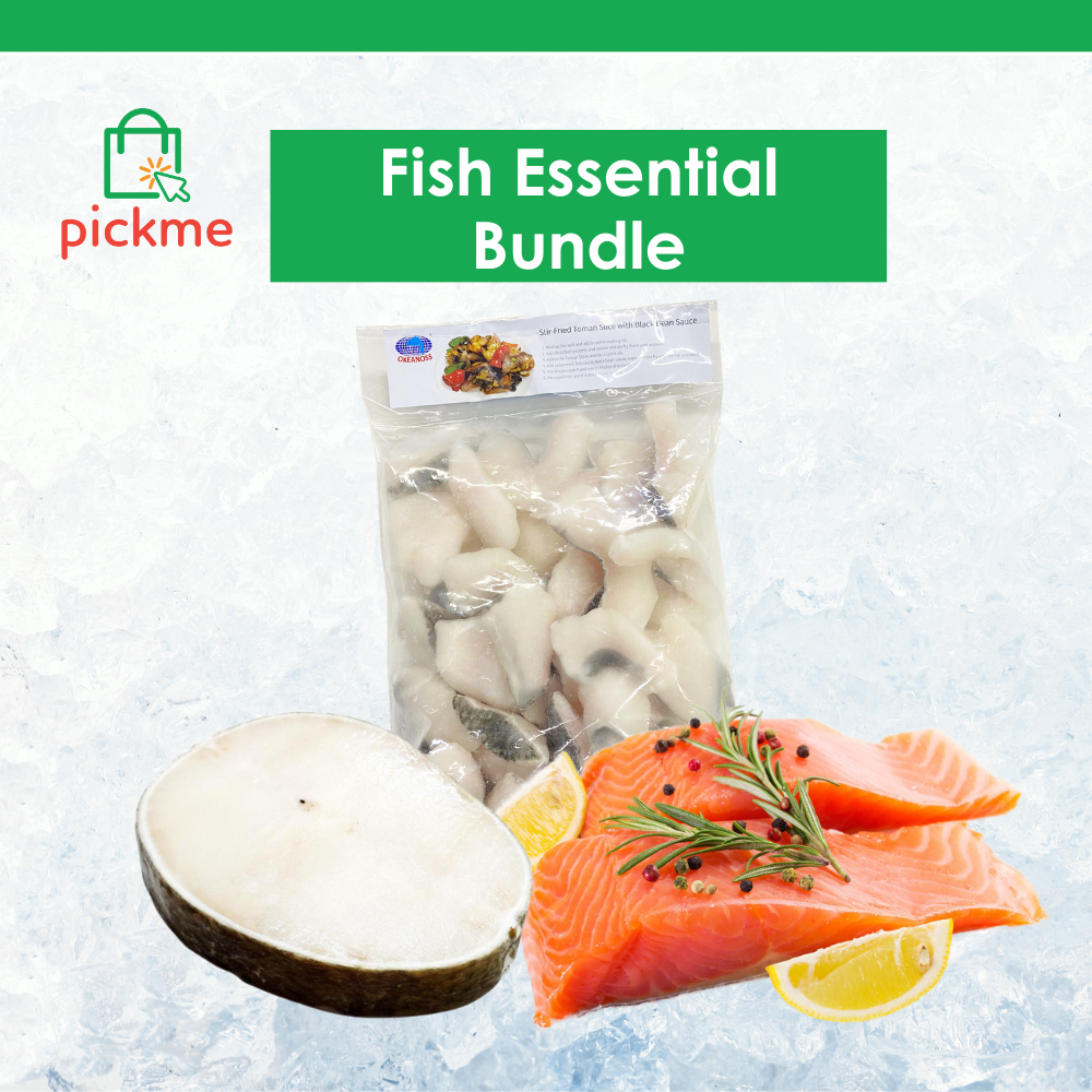 PickMe Fish Bundle with 500g Cod Fish | 1kg Salmon | 1kg Toman ...