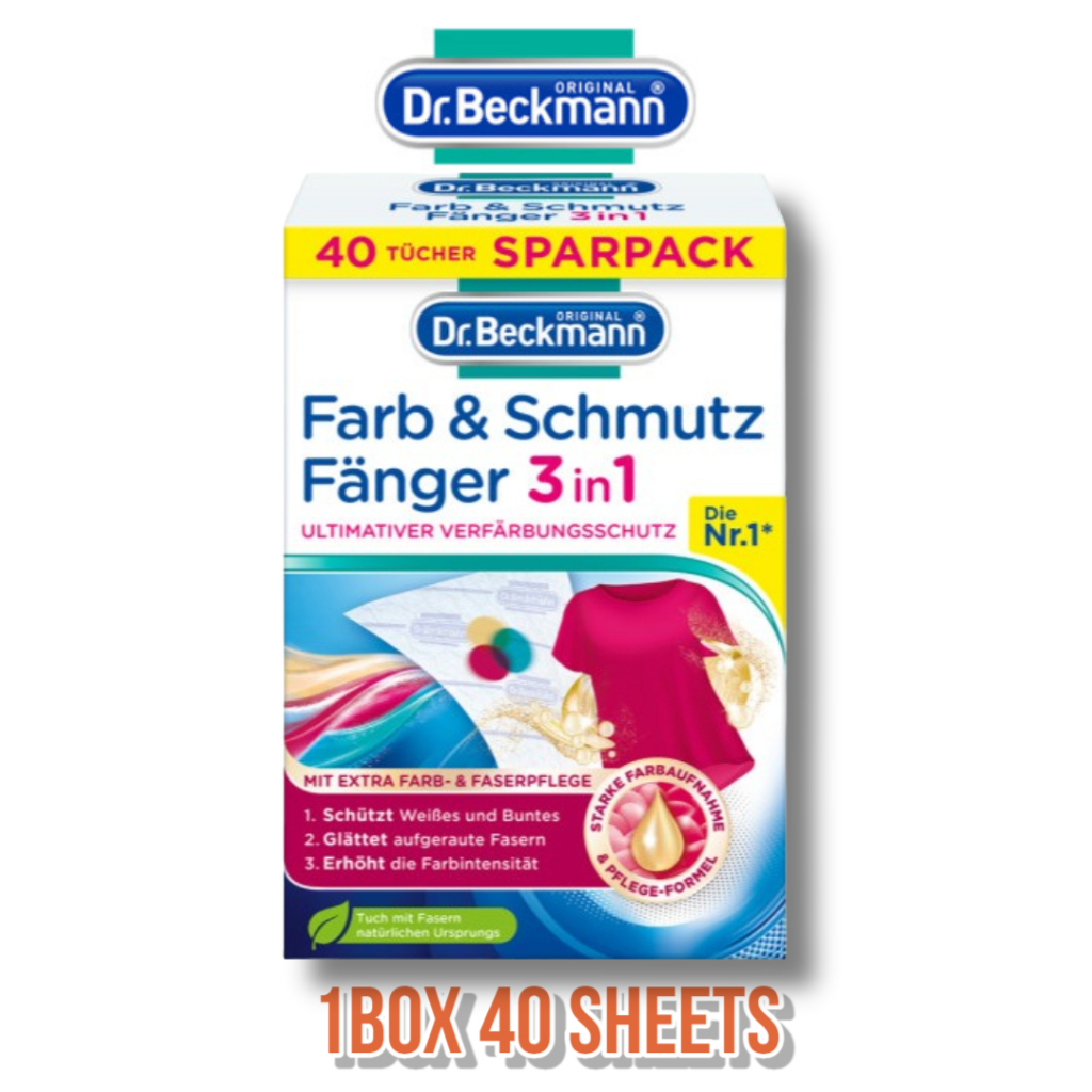 [Color Catcher] Dr Beckmann Anti Dye Laundry Sheet 40s | Mixed Wash ...