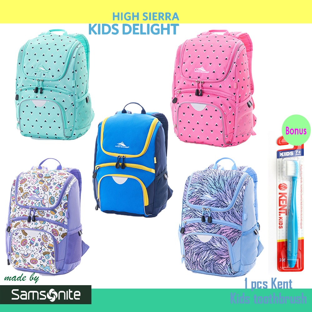 HIGH SIERRA Kids Delight 15 Backpack Children Samsonite Ergonomic ...