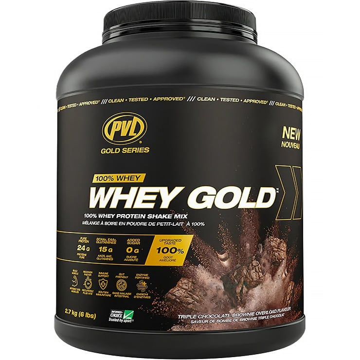 PVL Gold Series Whey Gold Protein Powder With Ultra- Filtered Whey ...