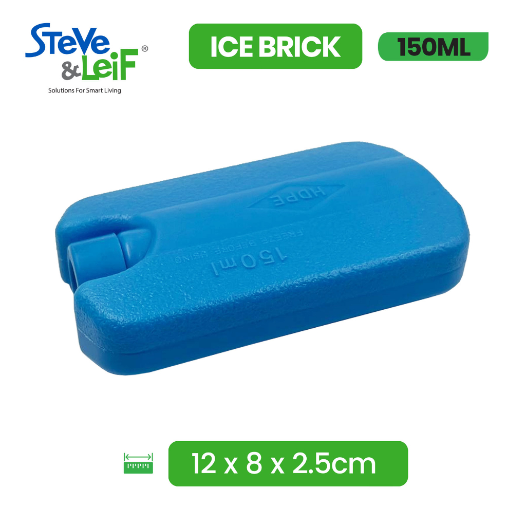Steve & Leif Reusable Ice Brick Pack 150ml (MIN PURCHASE 3) | Shopee ...