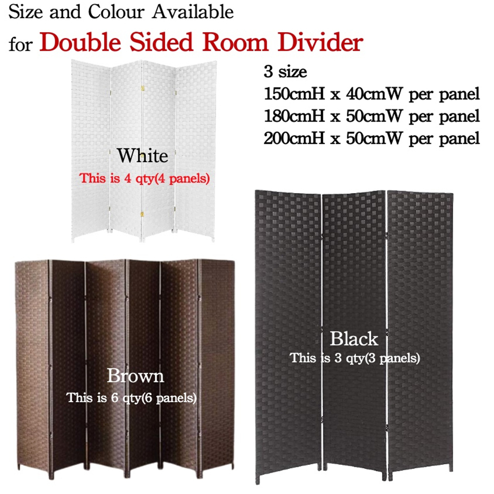 [SG SELLER] Rattan Divider/Bamboo Divider/Room Separator/Room Partition ...