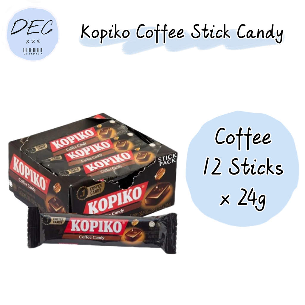Kopiko Coffee Shot Stick Candy 12 Sticks x 24g(288g)*Ready Stock ...