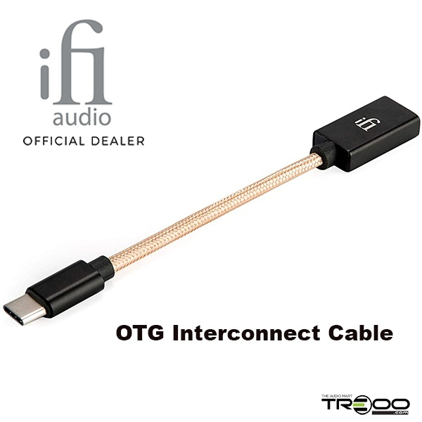 iFi USB Type-C Male to USB Type-A Female OTG Interconnect Cable ...