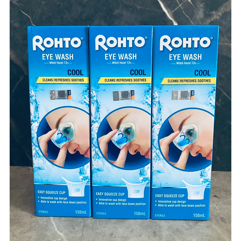 (READY STOCK) Rohto Cool Eye Wash 150ML | Shopee Singapore